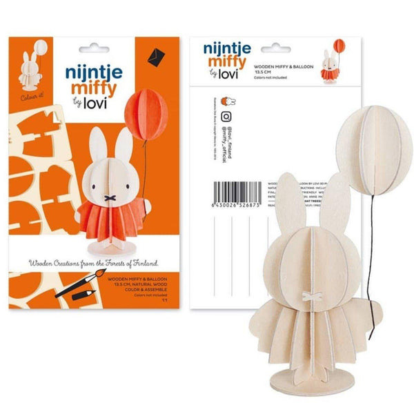 Miffy & ballon en bois – TendanceFactory